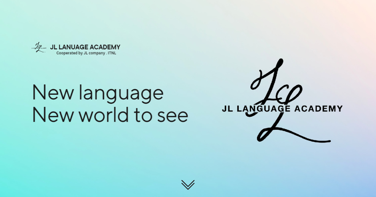 JL language academy mainpage